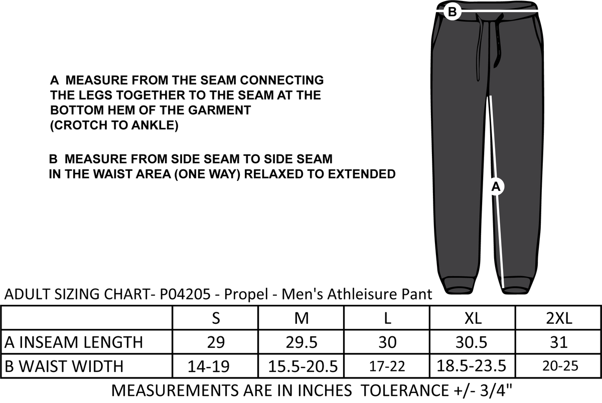 PIERRE DE BLOIS STAFFWEAR - PROPEL ATHLEISURE PANTS - MENS – Tuck gear