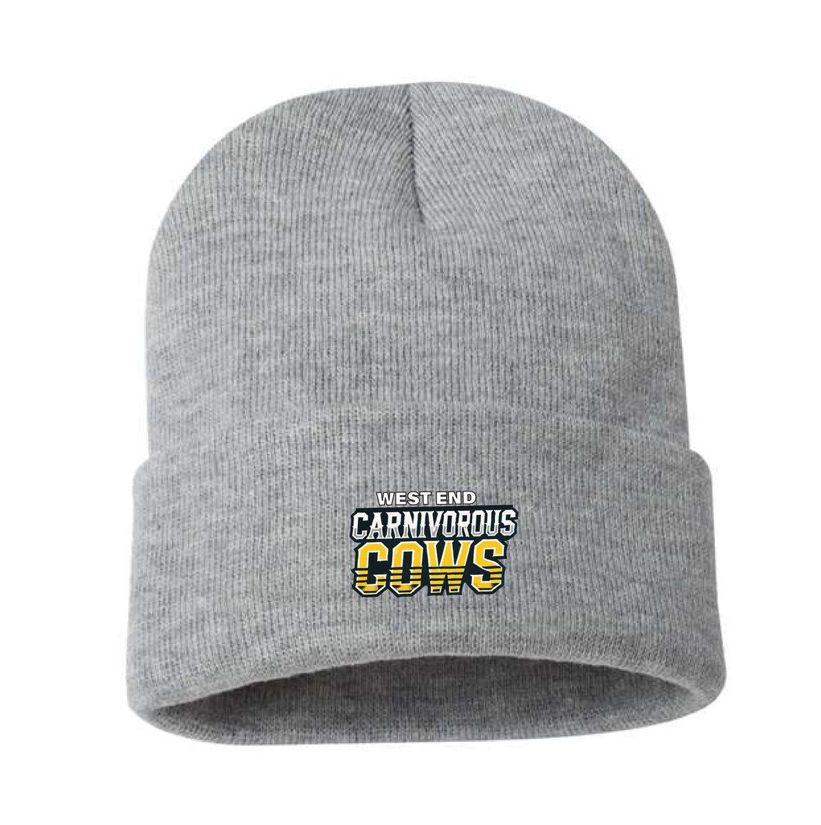 CARNIVOROUS COWS - CUFFED BEANIE TOQUE – Tuck gear