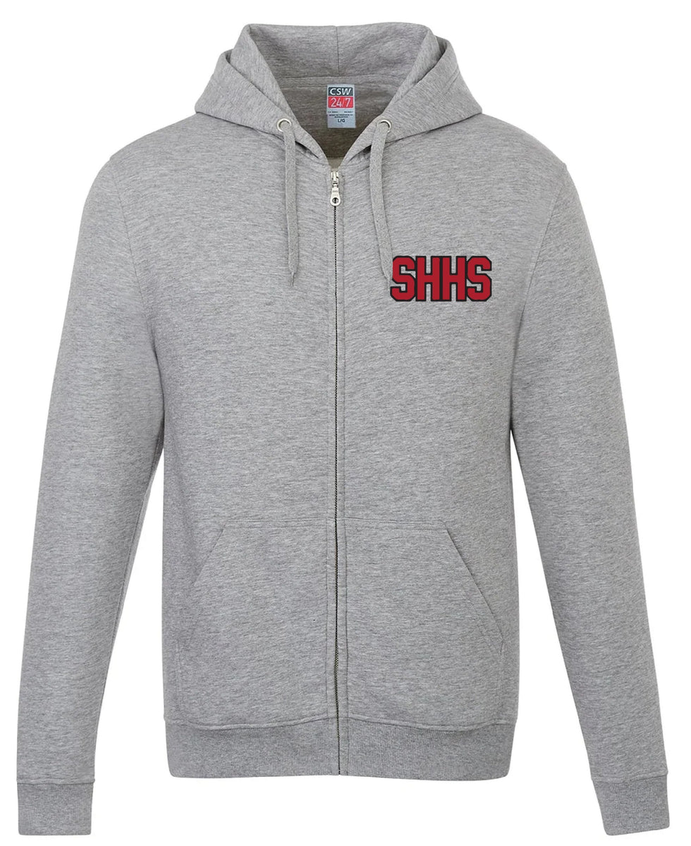 SACRED HEART STAFFWEAR - SHHS TWILL - SURFER FULL ZIP HOODIE - ADULT ...